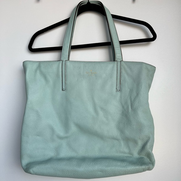 kate spade | Bags | Kate Spade Light Mint Green Tote Bag | Poshmark
